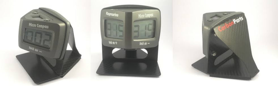 RayMarine TackTick T060 Micro Compass with CarbonParts Carbon Mount ...